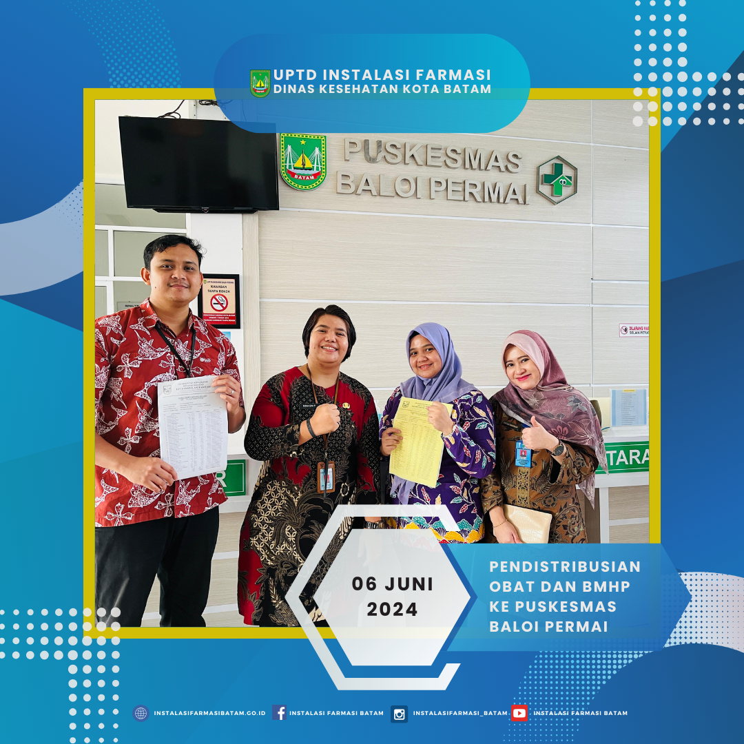 Pendistribusian Obat Dan Bmhp Ke Puskesmas Baloi Permai 06 Juni 2024