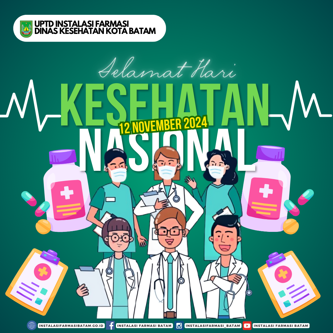 Selamat Hari Kesehatan Nasional yang Ke 60 Tahun. Sehat Negeriku, Maju ...
